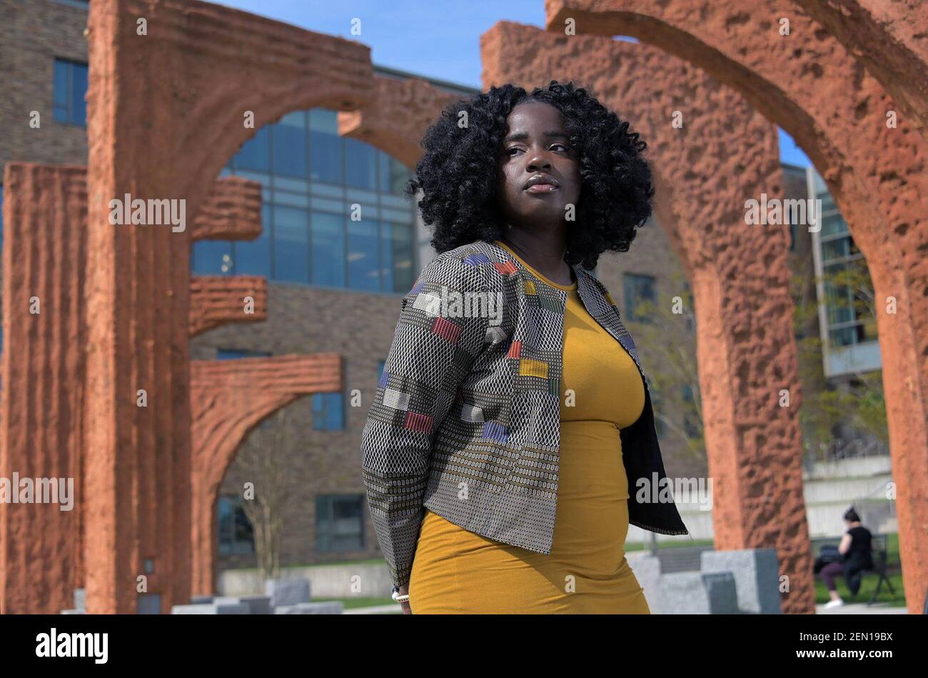 Anna Gifty Opoku-Agyeman, a 22-year-old math major who will graduate ...