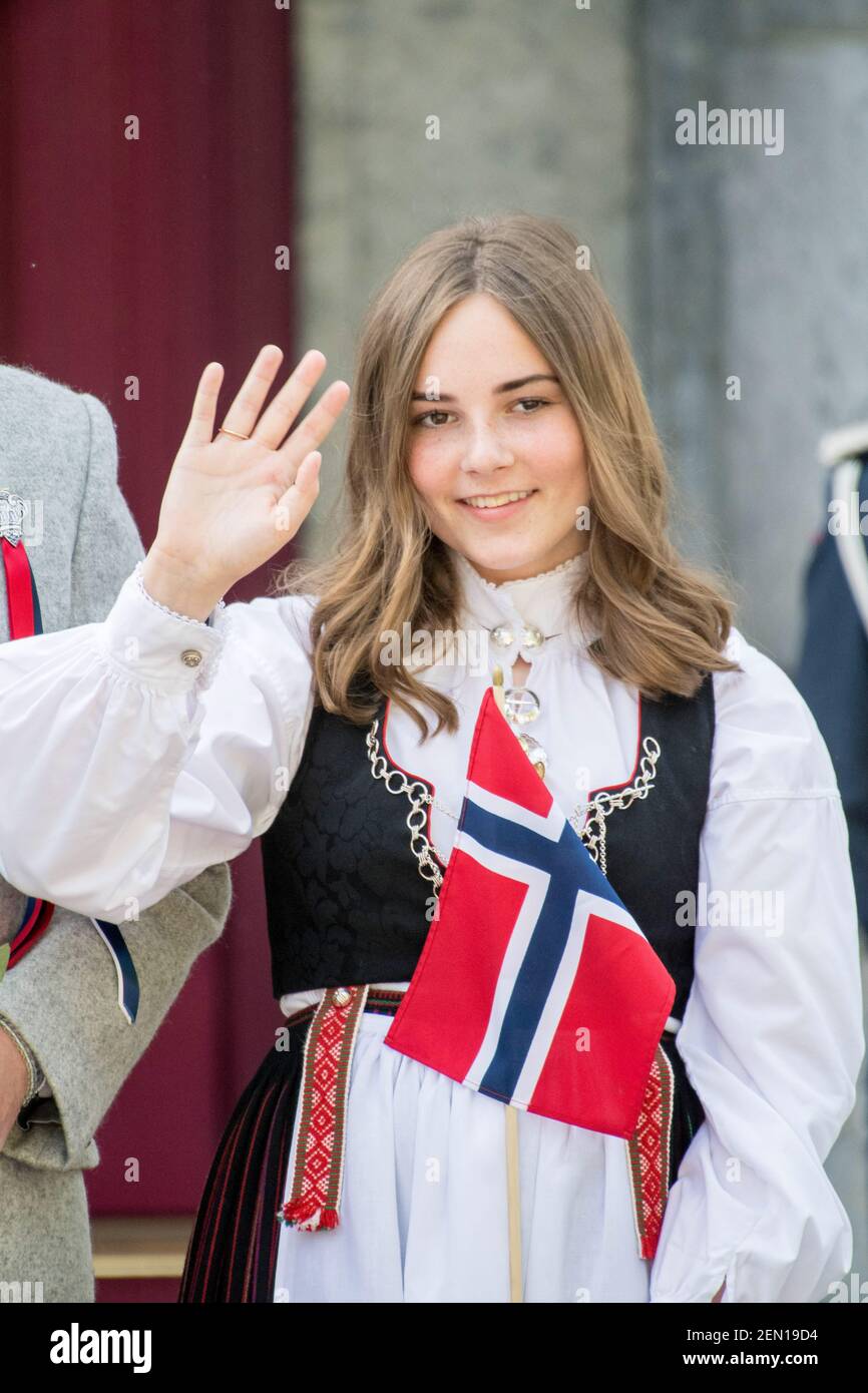 Princess Ingrid Alexandra during the celebrations of the national day ...