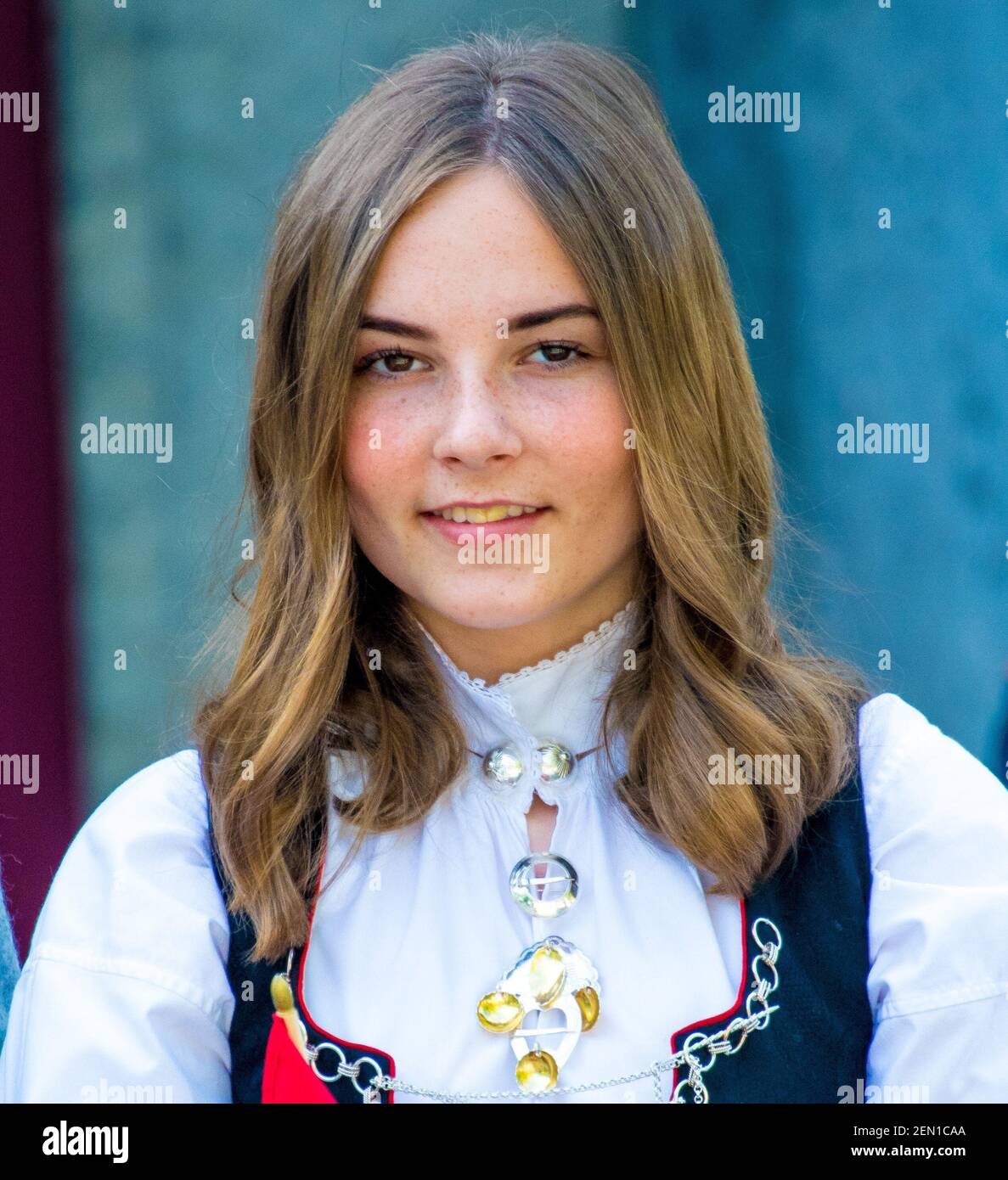 Princess Ingrid Alexandra during the celebrations of the national day ...
