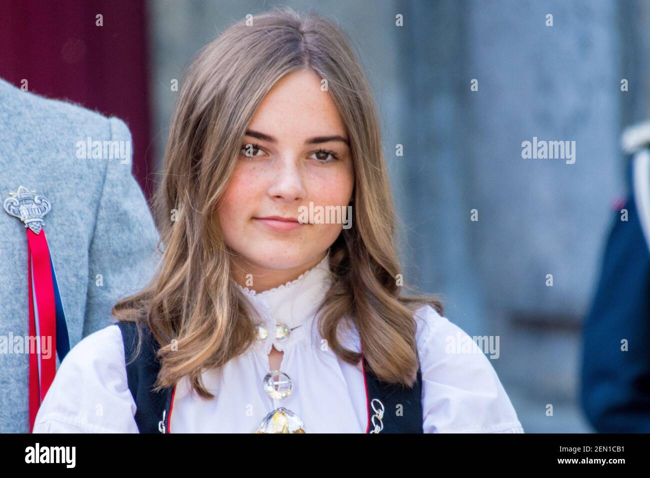 Princess Ingrid Alexandra during the celebrations of the national day ...