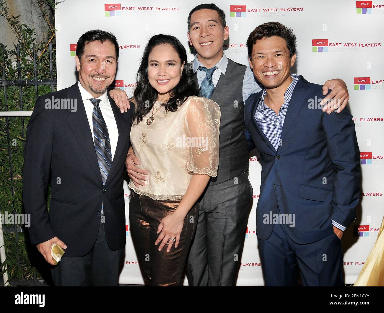 (L-R) Alan Ariano, Joan Almedilla, Danny Bernardo and Michael Palma at ...