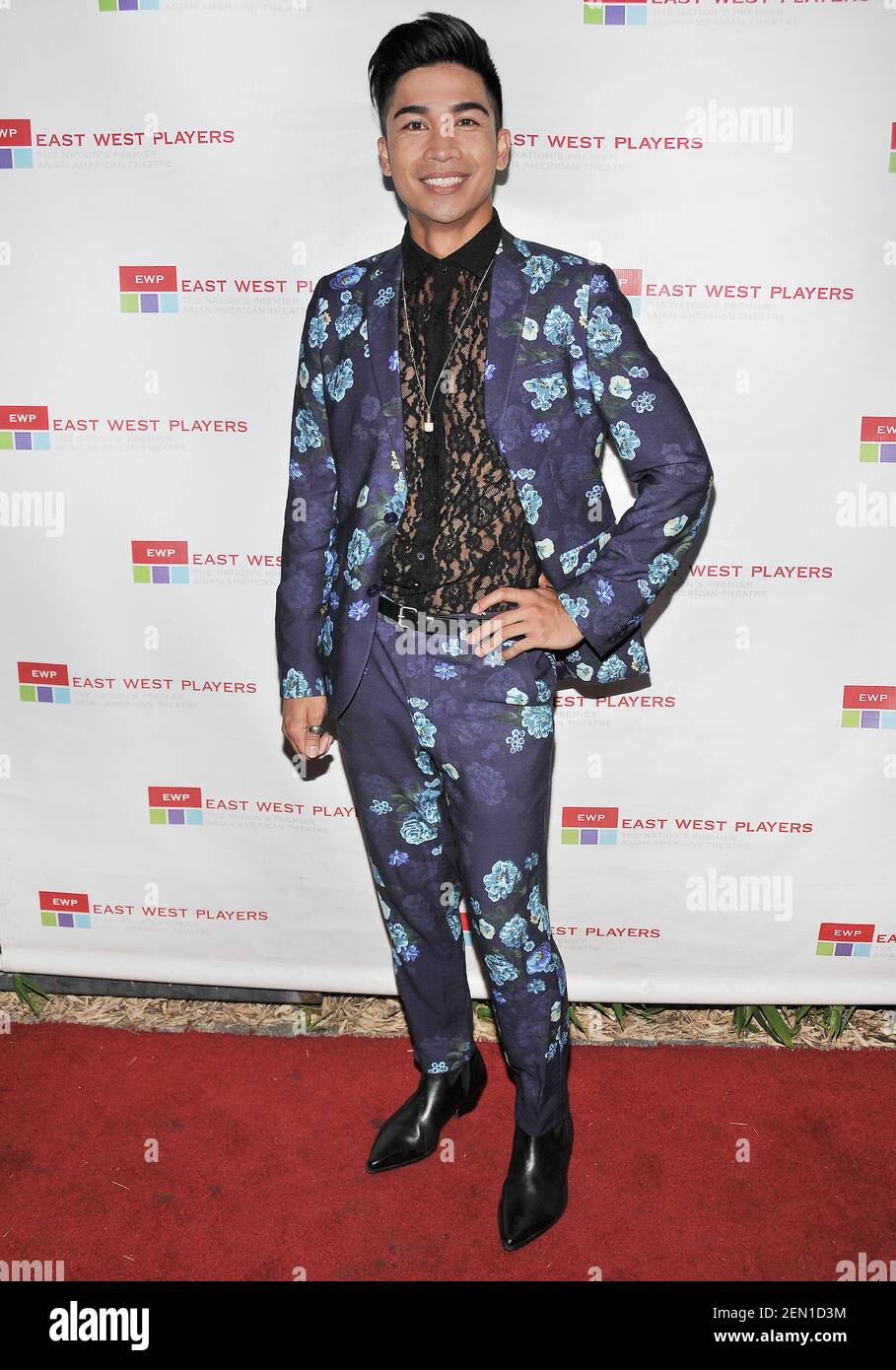 Steven Agdeppa at East West Players' "Mama Mia!" Opening Night held at ...