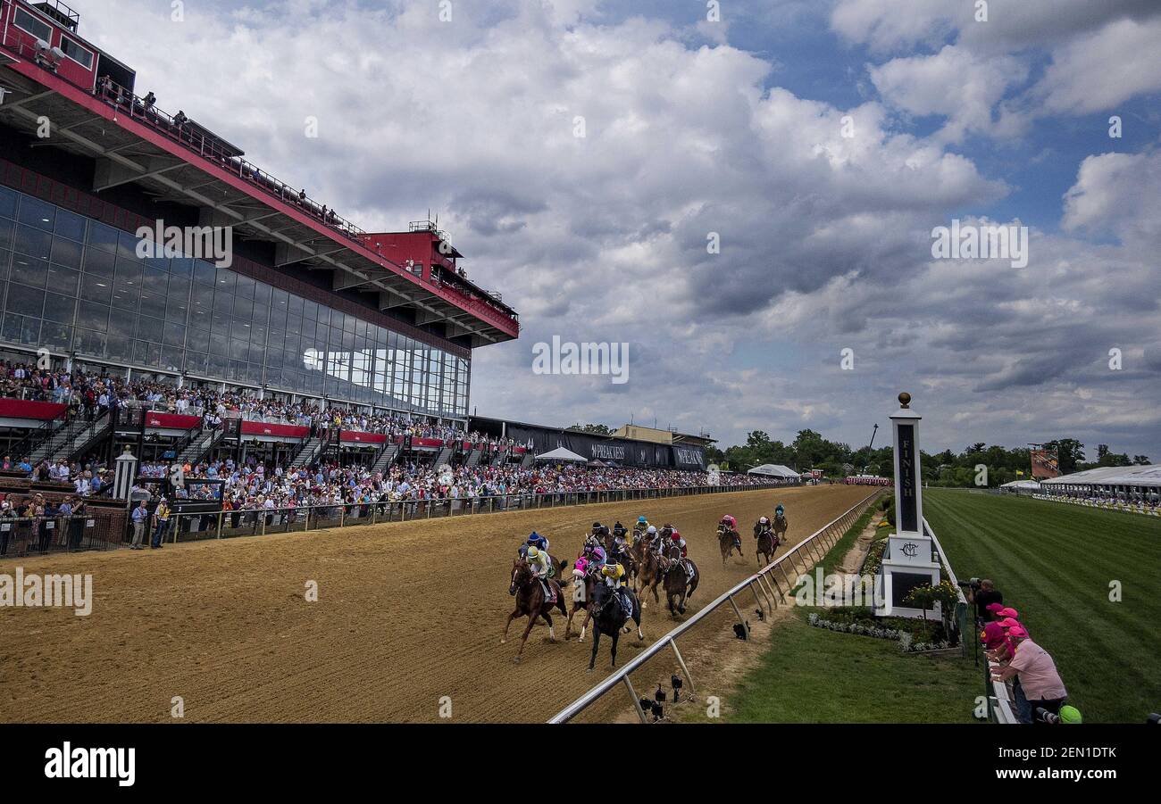 The field for the Pimlico Special races at Pimlico Racecourse in ...