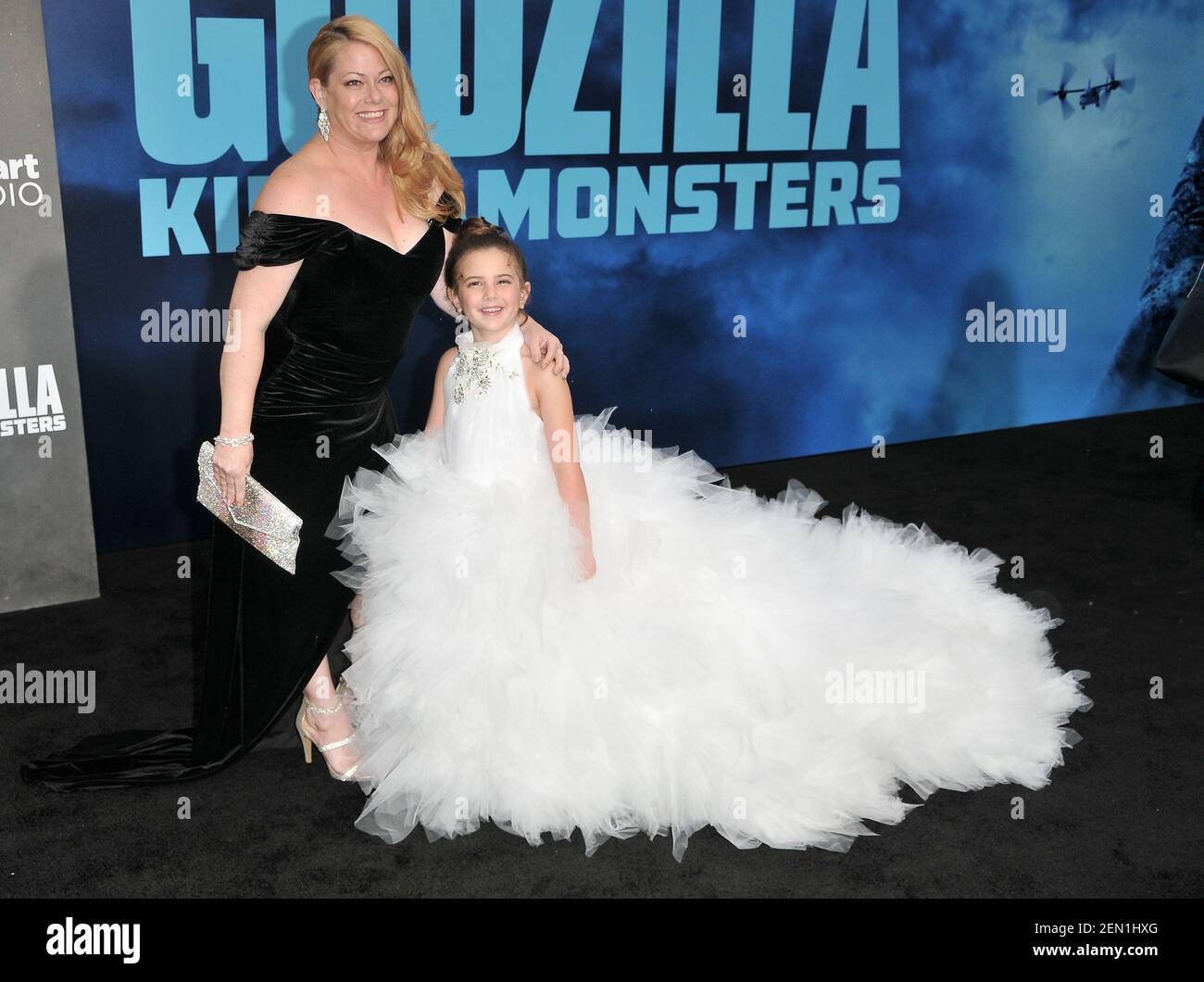 (L-R) Jessica Rabe and Lexi Rabe arrives at the "Godzilla: King of the ...