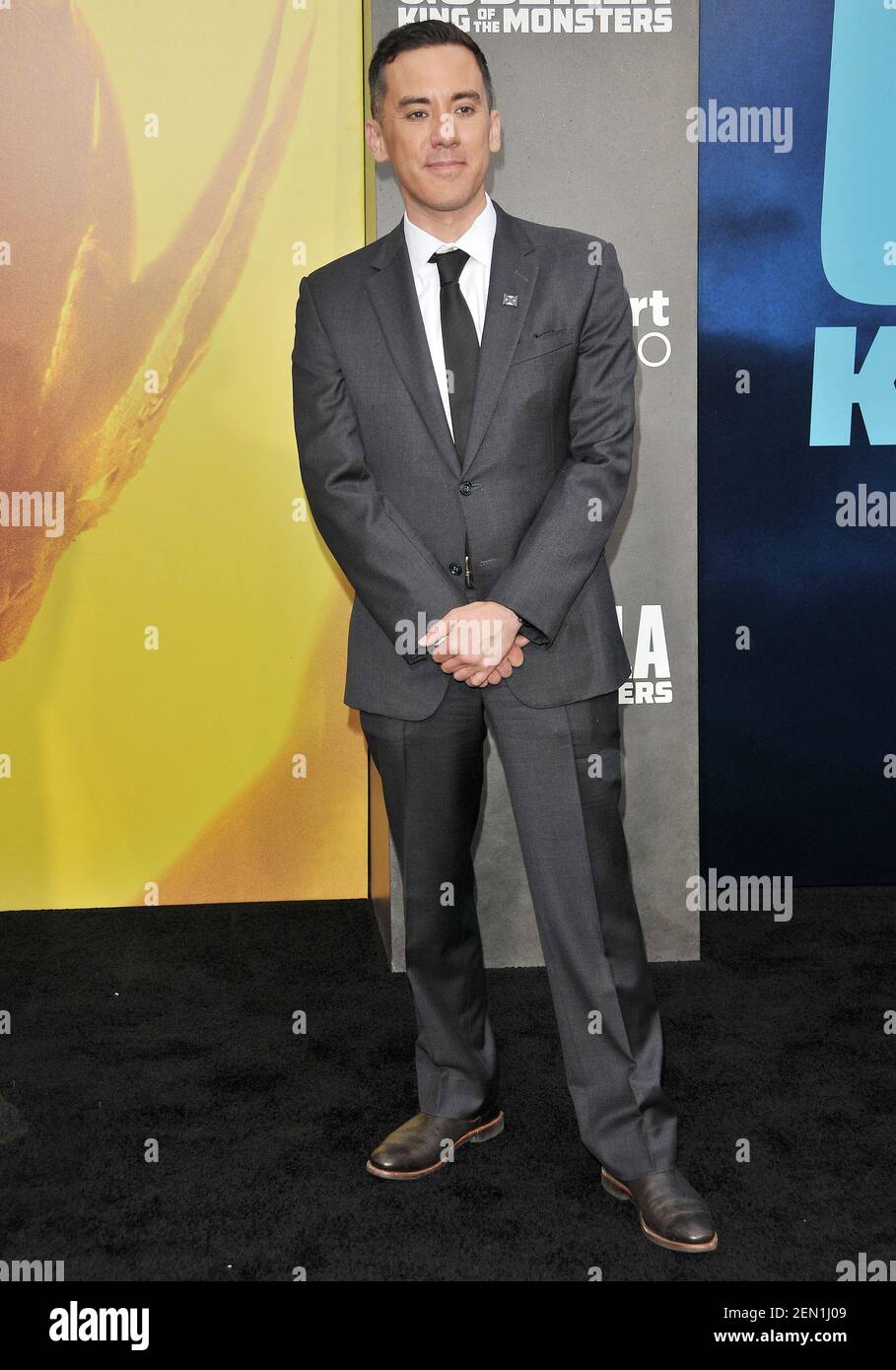 Director Michael Dougherty arrives at the "Godzilla: King of the ...