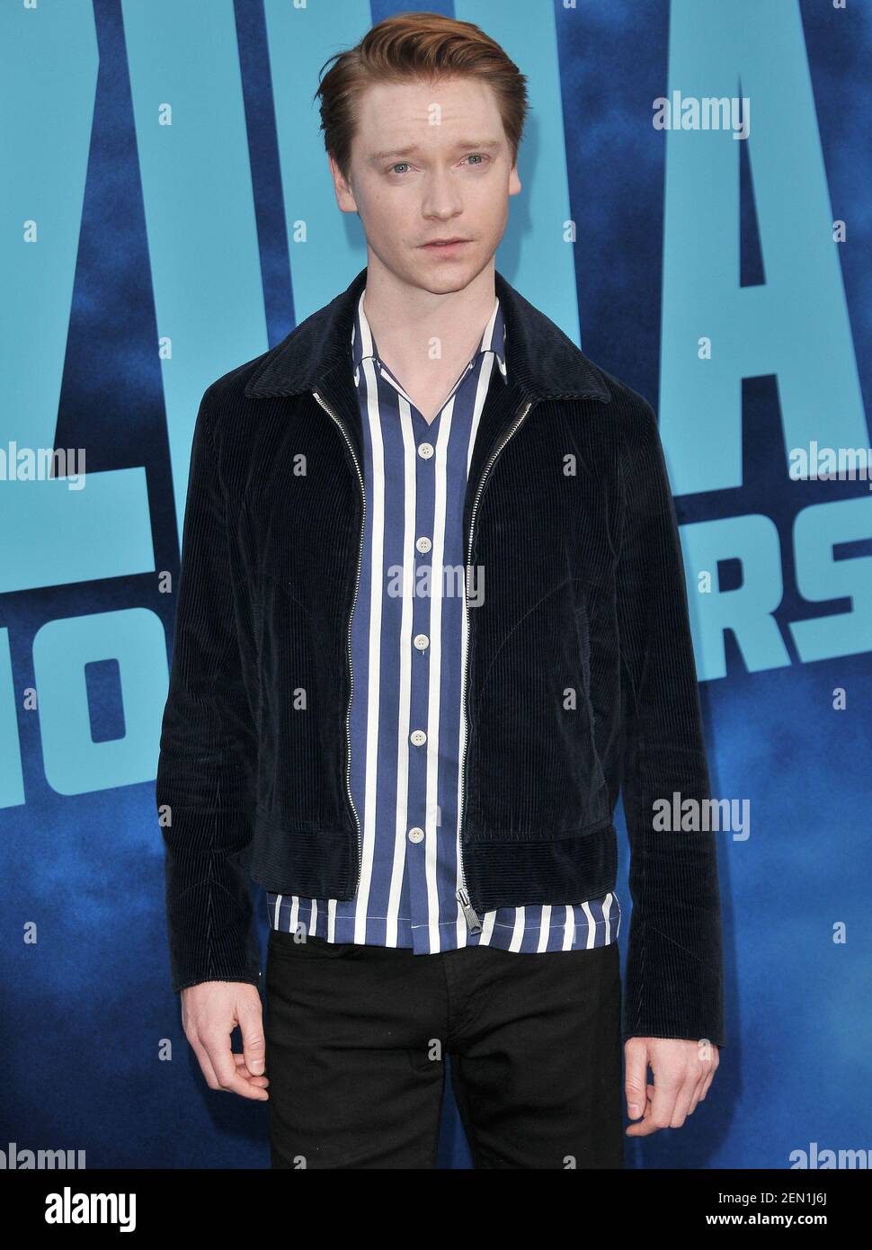 Callum Worthy arrives at the "Godzilla: King of the Monsters " World ...