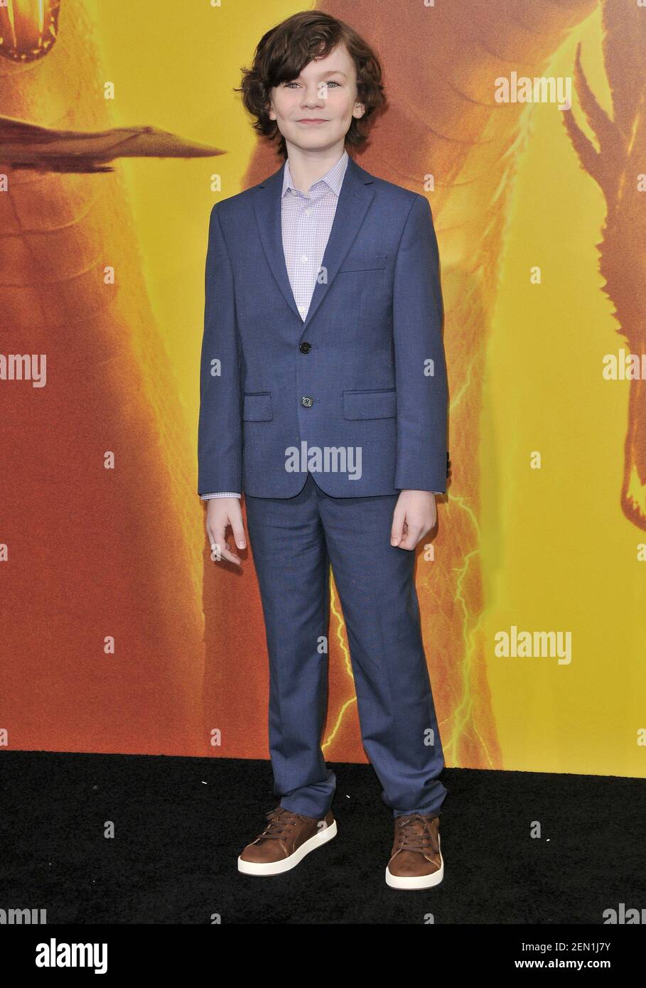 Tyler Crumley arrives at the "Godzilla: King of the Monsters " World ...