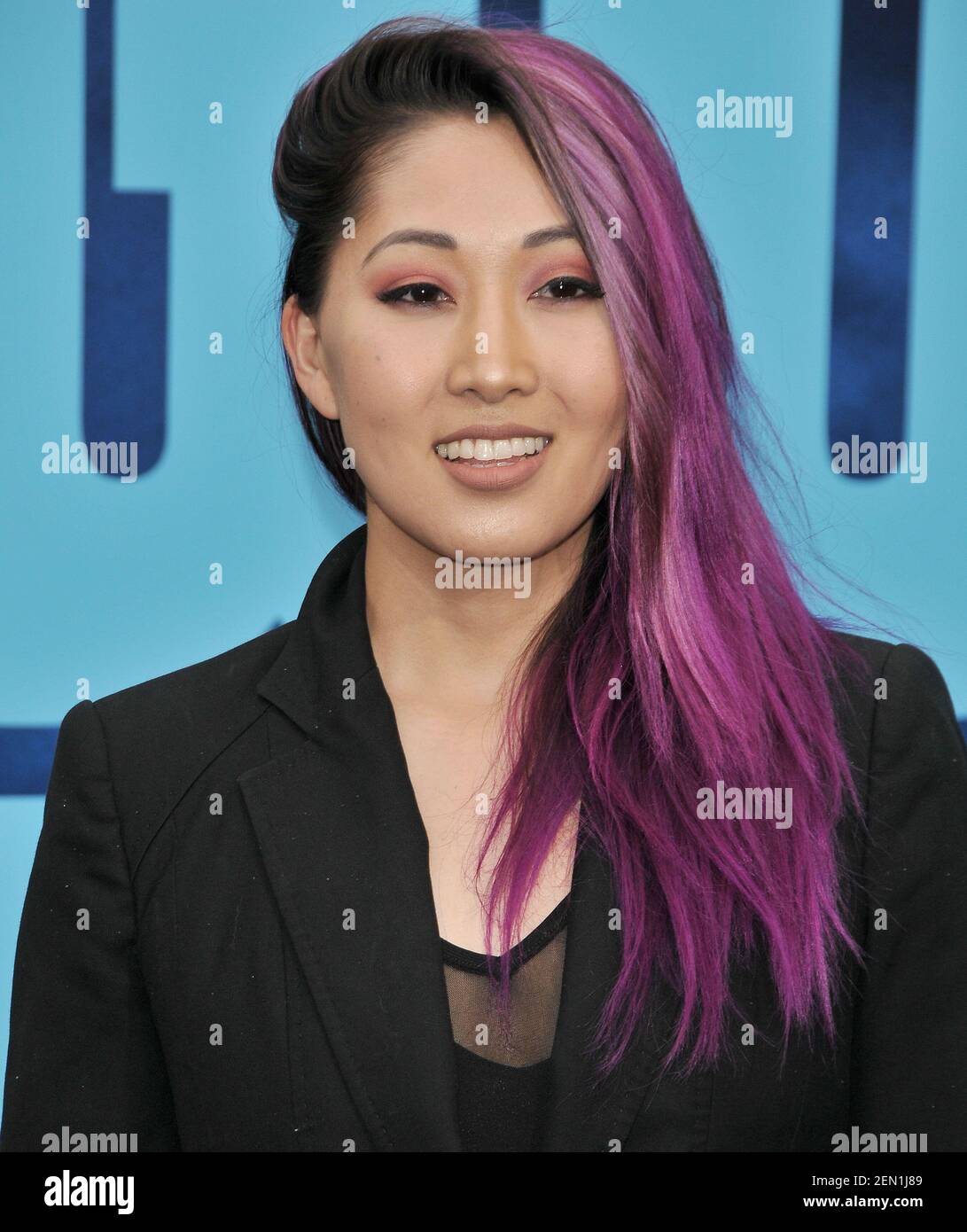 Mari Takahashi arrives at the "Godzilla: King of the Monsters " World ...