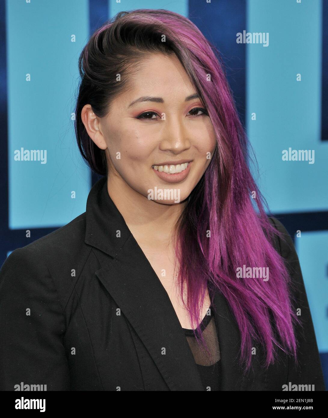 Mari Takahashi arrives at the "Godzilla: King of the Monsters " World ...