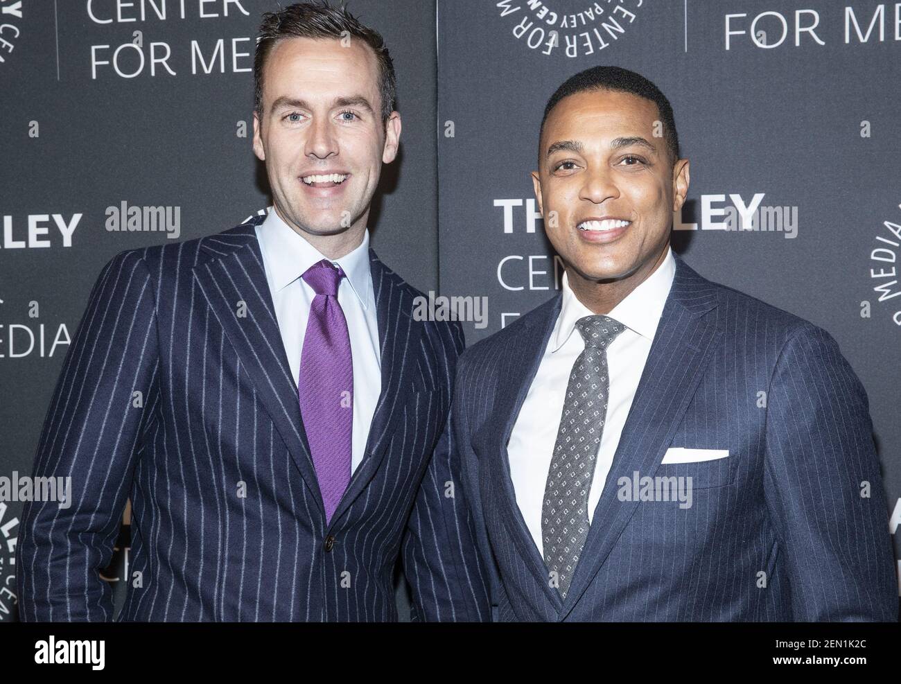 Tim Malone and Don Lemon attend The Paley Honors: A Gala Tribute To ...