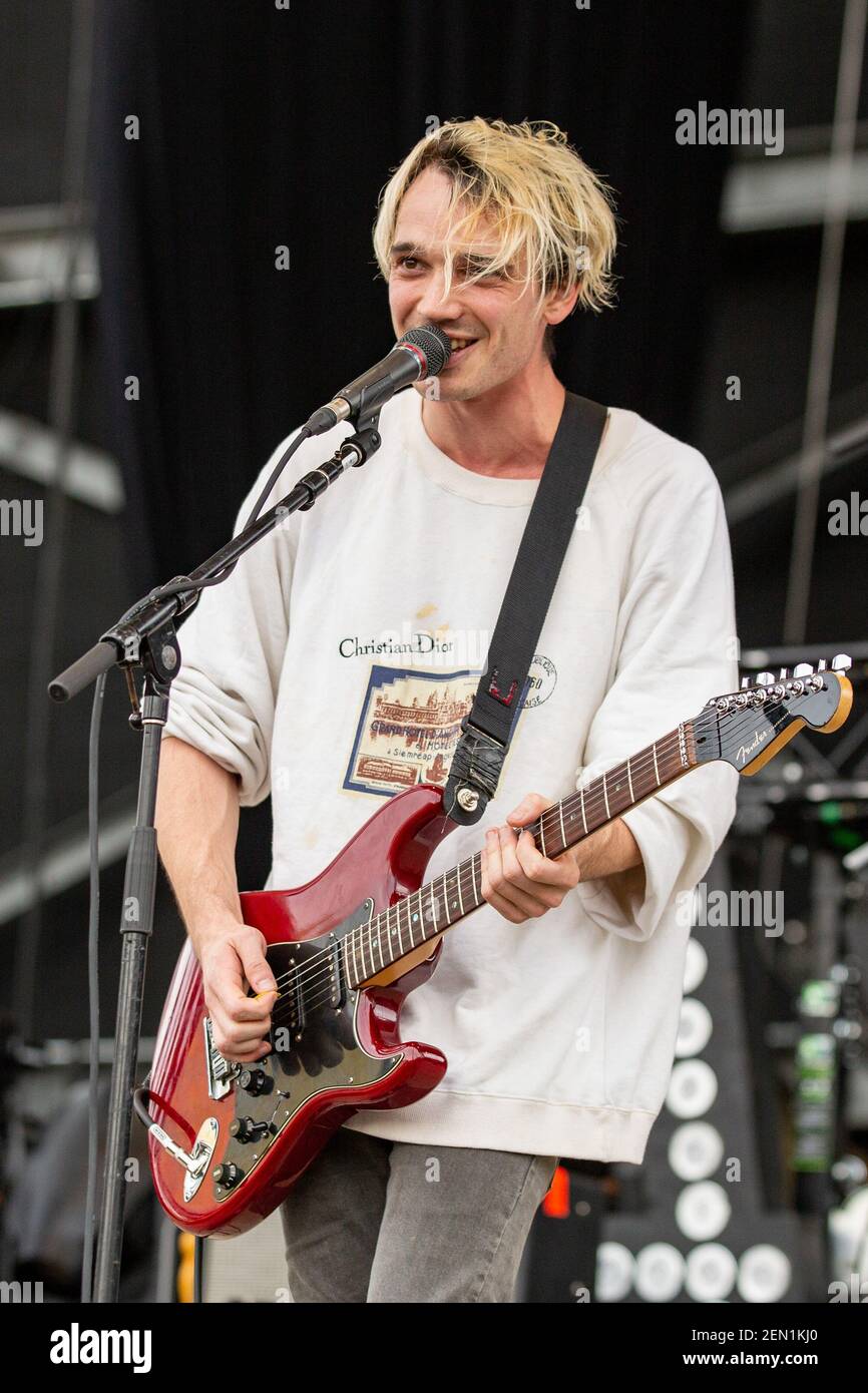 Josh Katz of Badflower during the Sonic Temple Music Festival on May ...