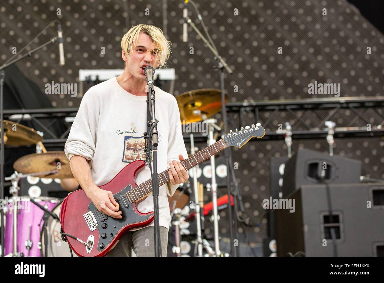Josh Katz of Badflower during the Sonic Temple Music Festival on May ...
