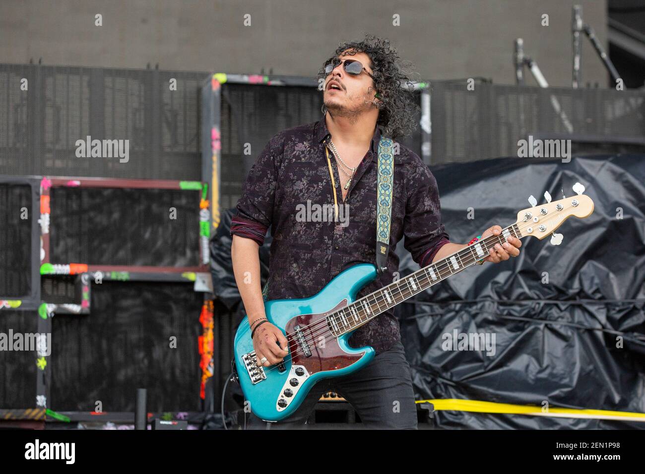 Christ Huot of The Glorious Sons during the Sonic Temple Music Festival ...