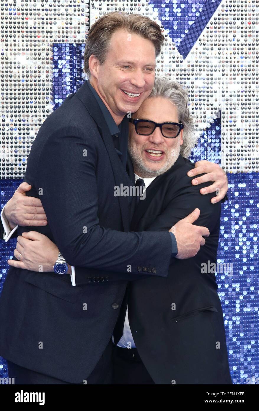 Giles Martin and Dexter Fletcher attend the UK Premiere of Rocketman at ...