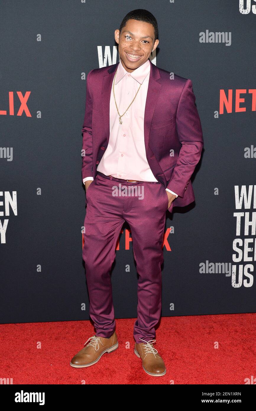 Elijah Richardson attends "When They See Us" World Premiere at The ...