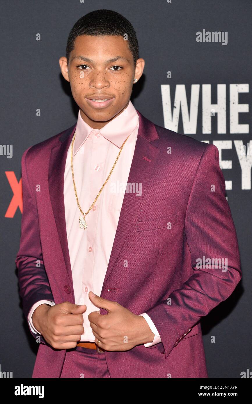 Elijah Richardson attends "When They See Us" World Premiere at The ...