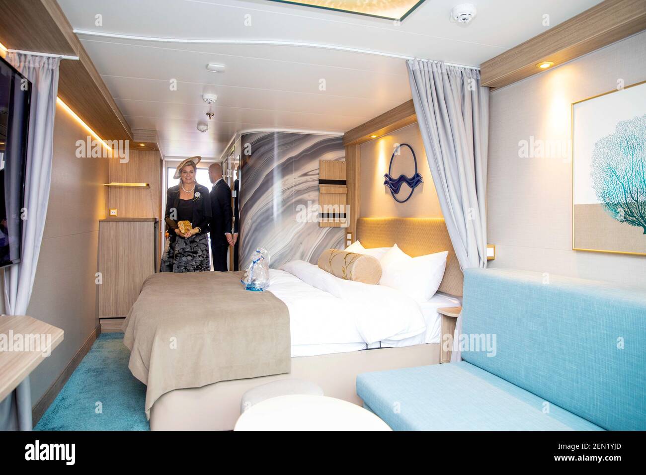 King Willem-Alexander and Queen Maxima of the Netherlands during a ...