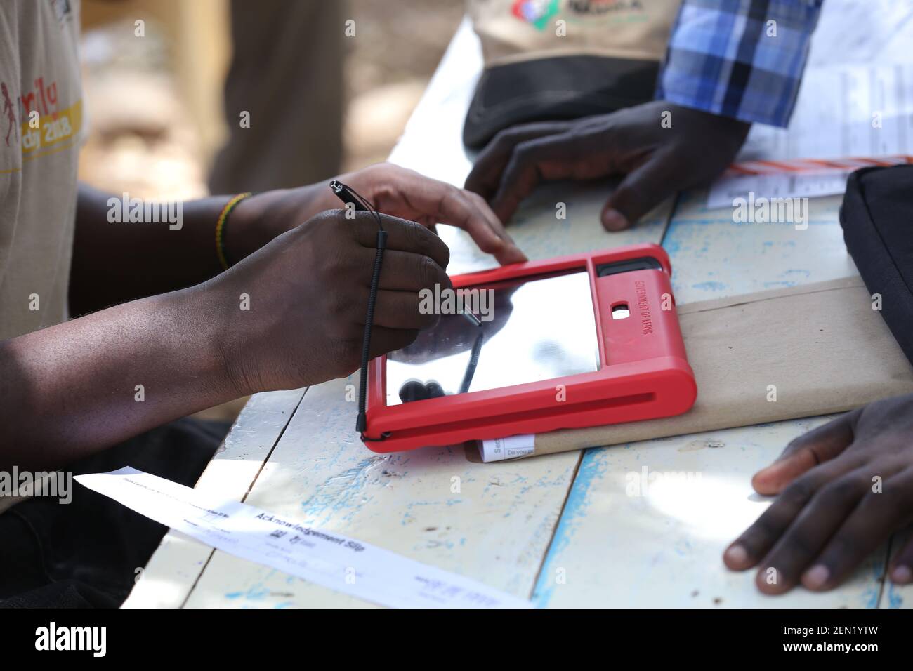 A single electronic document called ‘Huduma Namba’ seen during Kenya’s ...