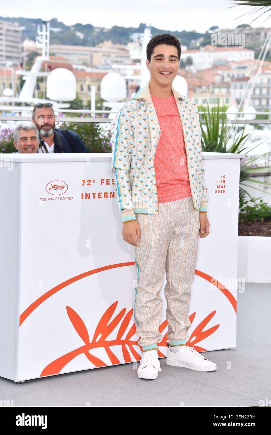 Belgian actor Idir Ben Addi poses at a photocall for new movie "Young ...