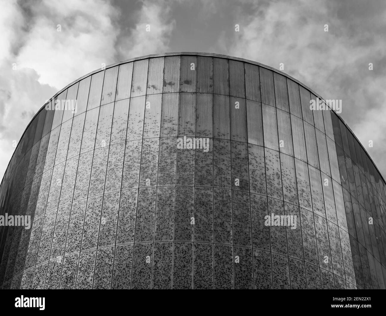 Black and white photography of the CHUM, translated as University of ...