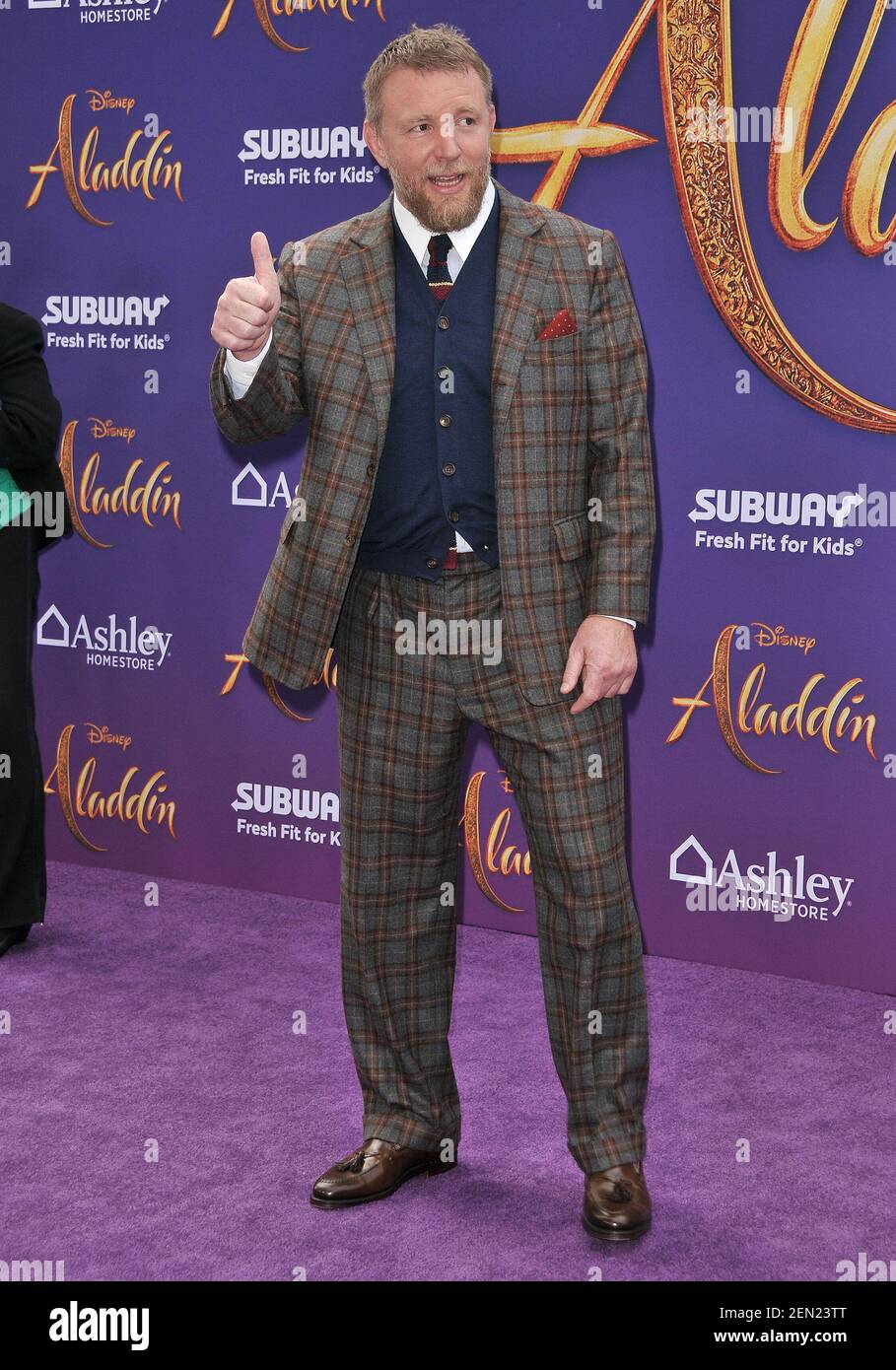Guy Ritchie arrives at the Disney "Aladdin" Los Angeles Premiere held ...