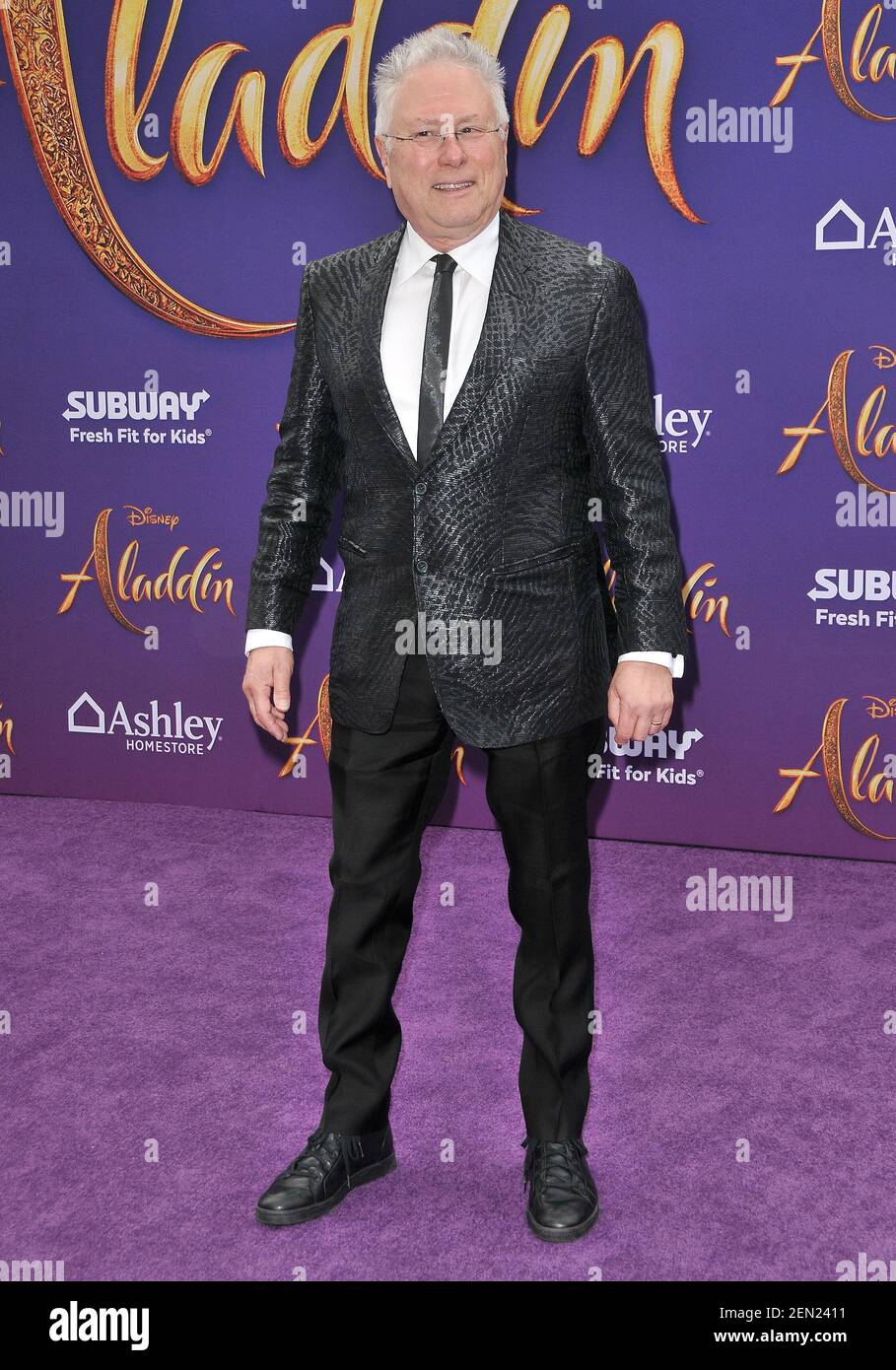 Alan Menken arrives at the Disney "Aladdin" Los Angeles Premiere held ...