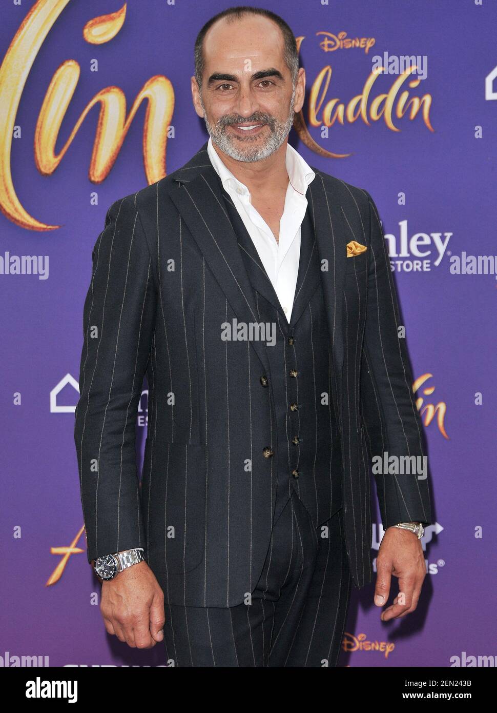 Navid Negahban arrives at the Disney "Aladdin" Los Angeles Premiere ...