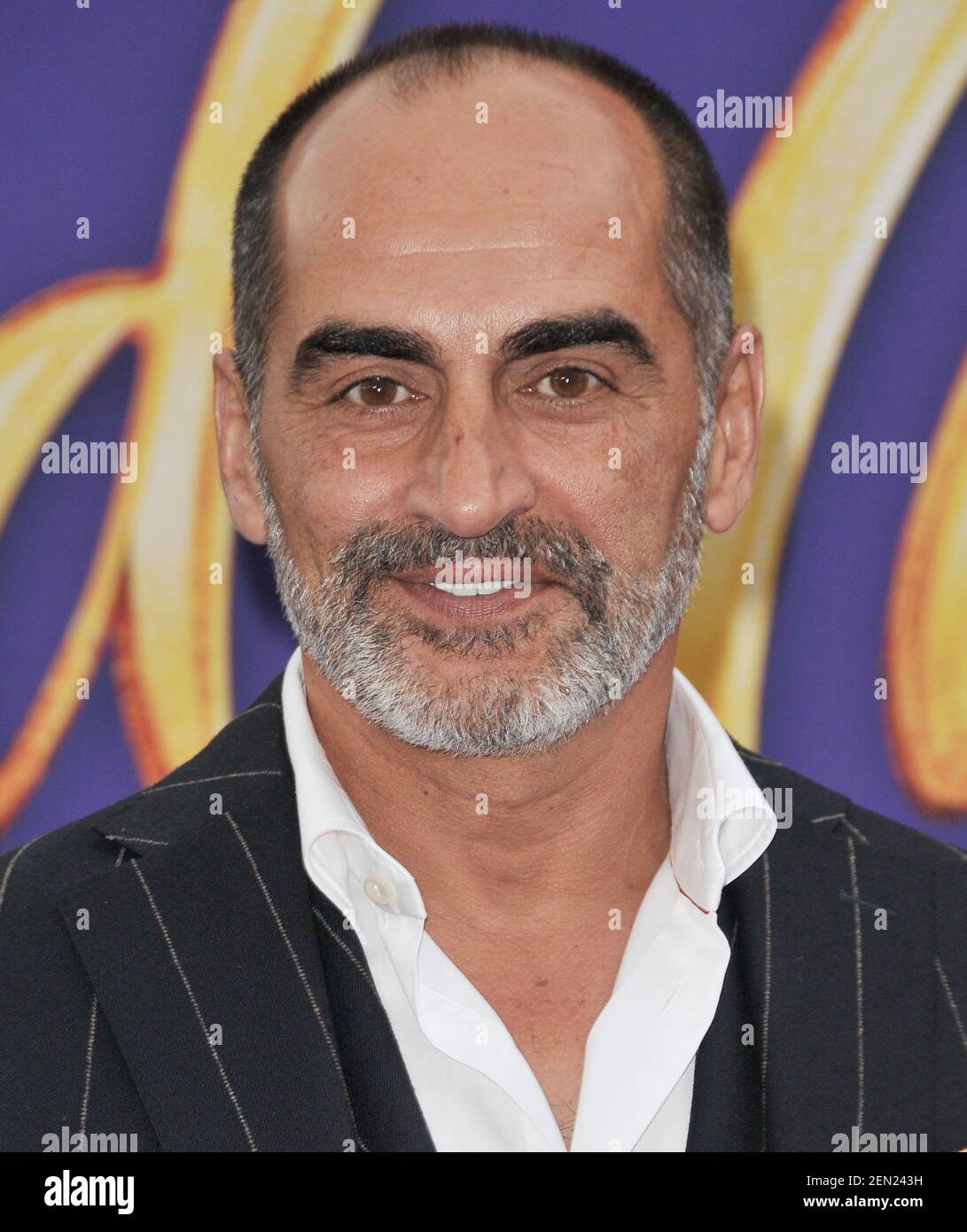 Navid Negahban arrives at the Disney "Aladdin" Los Angeles Premiere ...