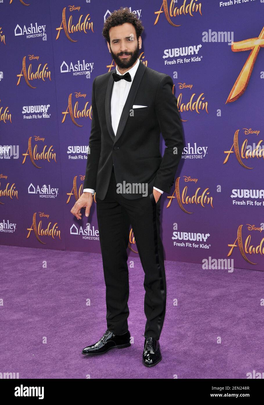 Marwan Kenzari arrives at the Disney "Aladdin" Los Angeles Premiere ...