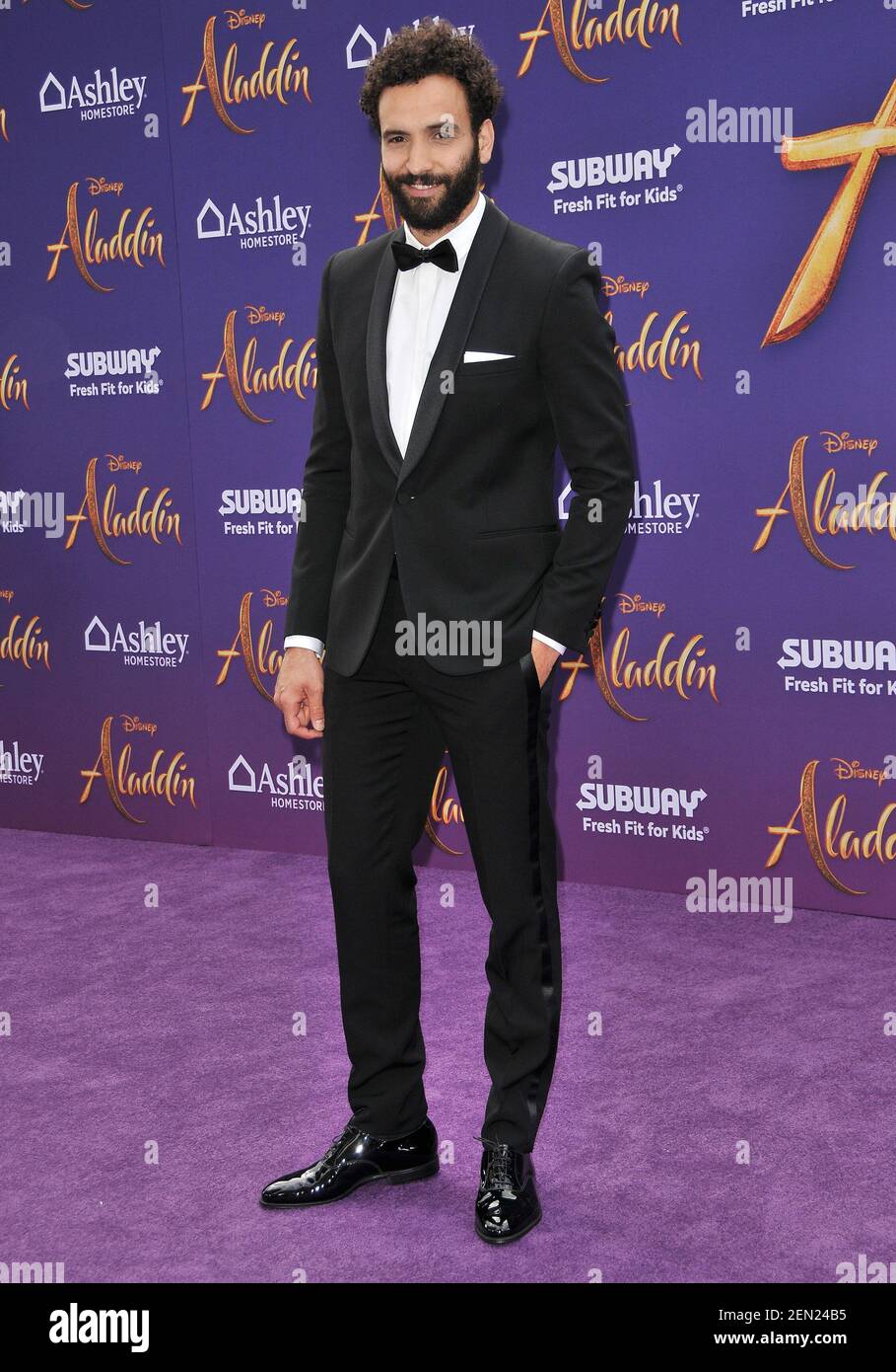 Marwan Kenzari arrives at the Disney "Aladdin" Los Angeles Premiere ...