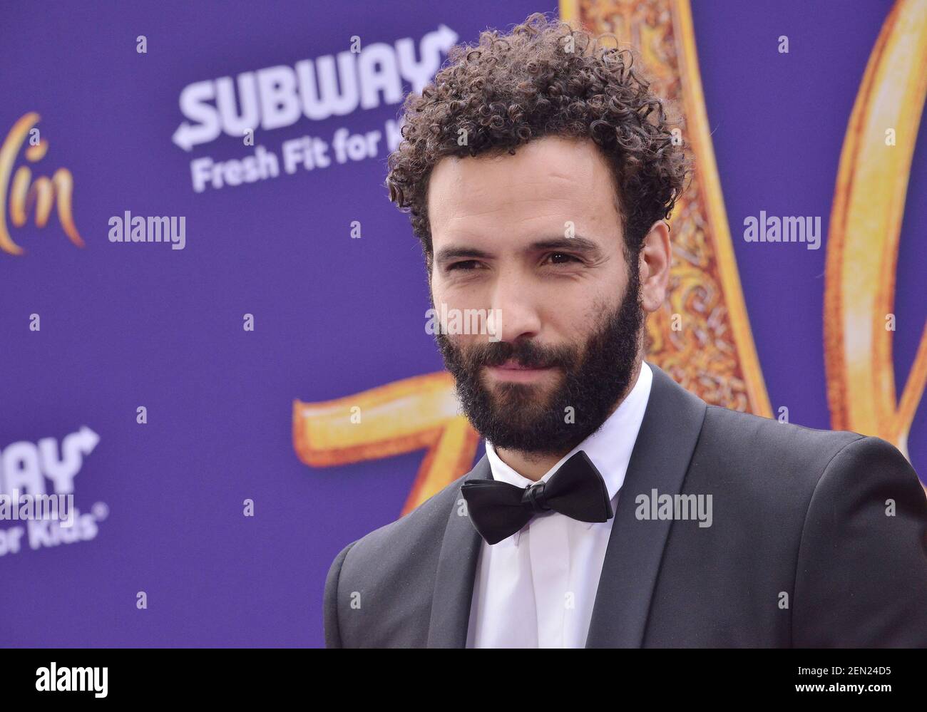 Marwan Kenzari arrives at the Disney "Aladdin" Los Angeles Premiere ...