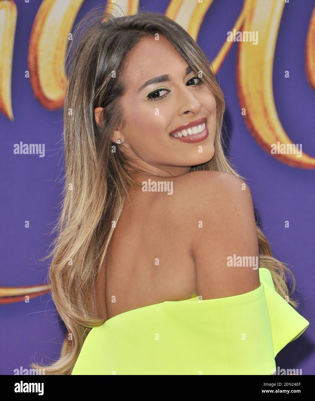 Leli Hernandez arrives at the Disney "Aladdin" Los Angeles Premiere ...