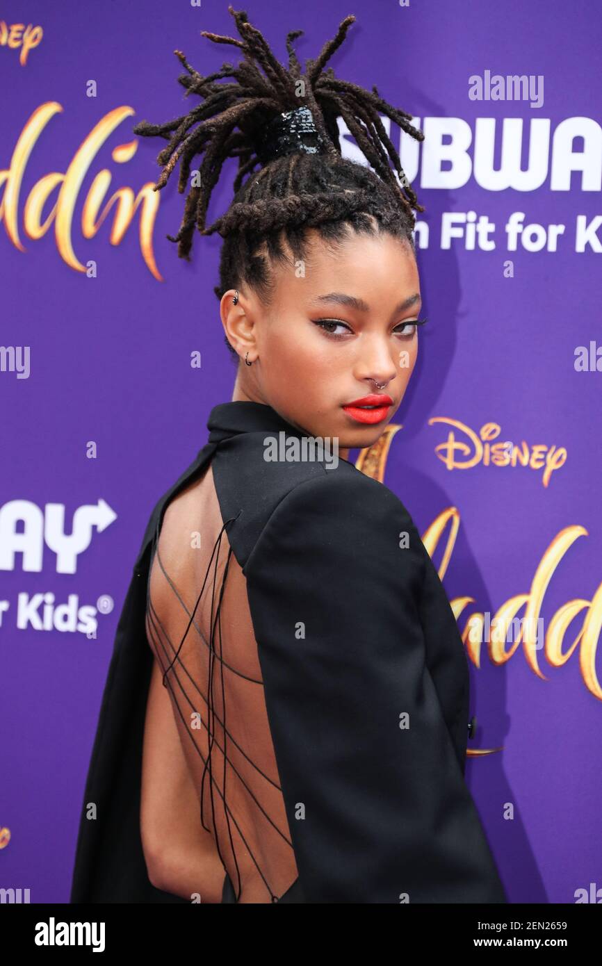 HOLLYWOOD, LOS ANGELES, CALIFORNIA, USA - MAY 21: Singer Willow Smith ...