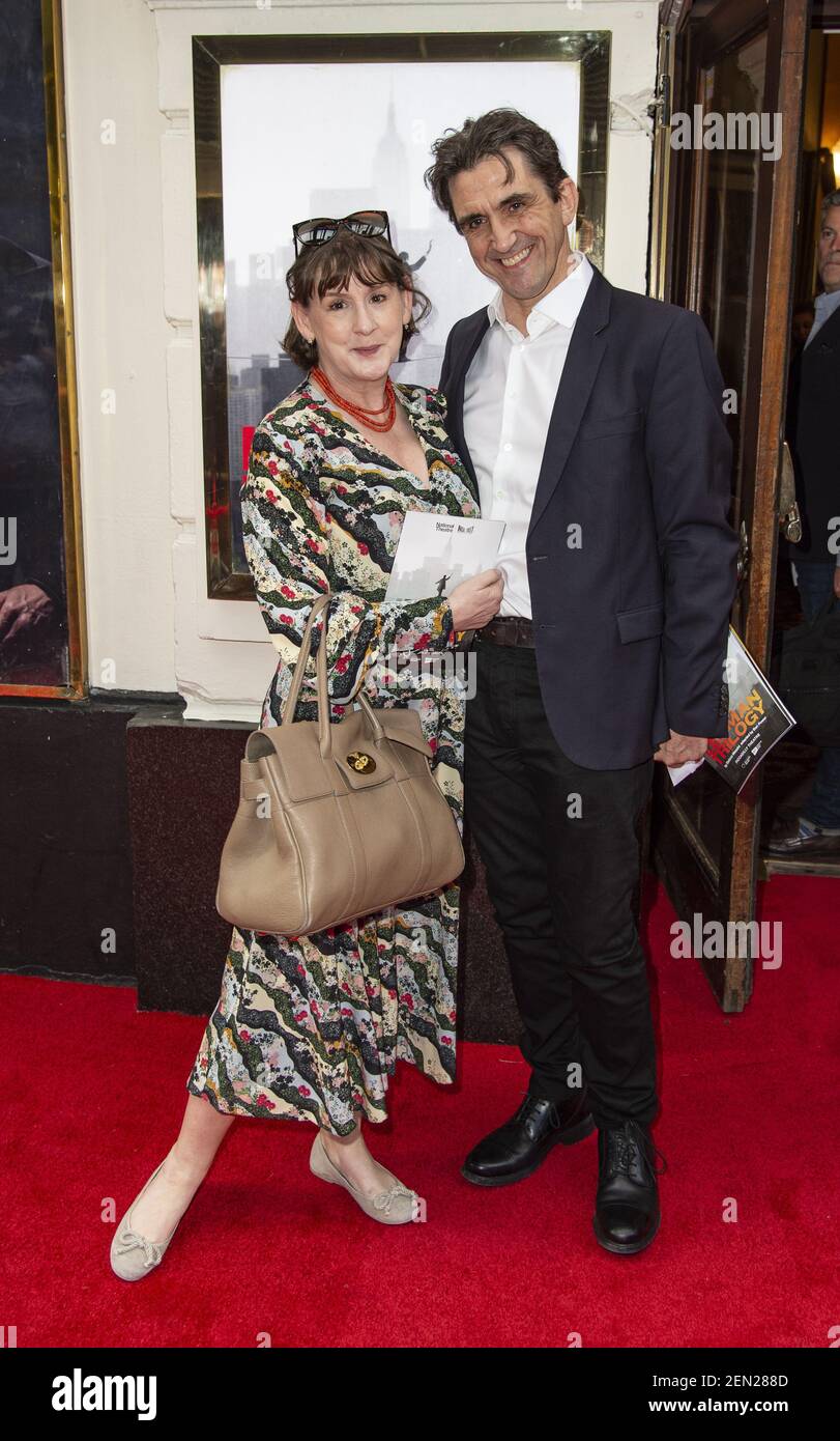 Heidi Thomas and Stephen McGann attends ’The Lehman Trilogy' play Press ...