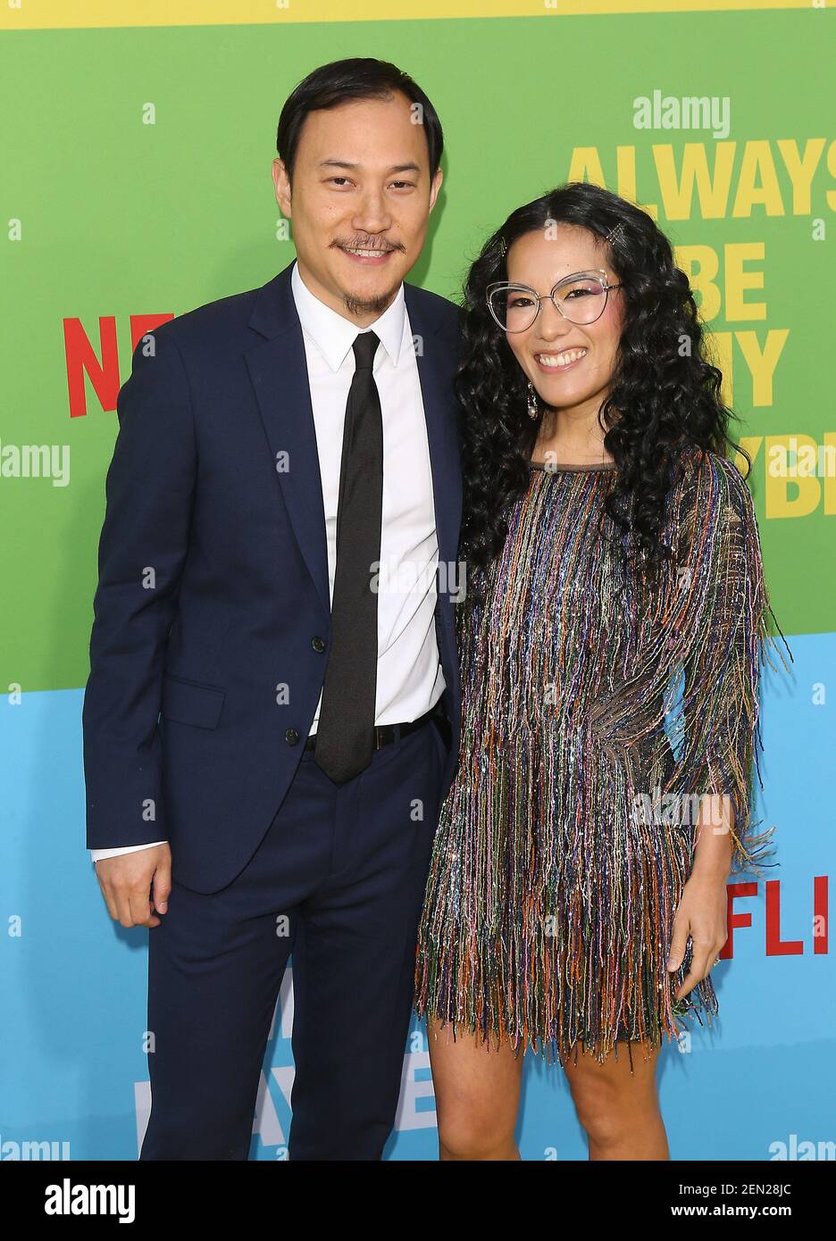 Justin Hakuta and Ali Wong arrive to the Los Angeles premiere of ...