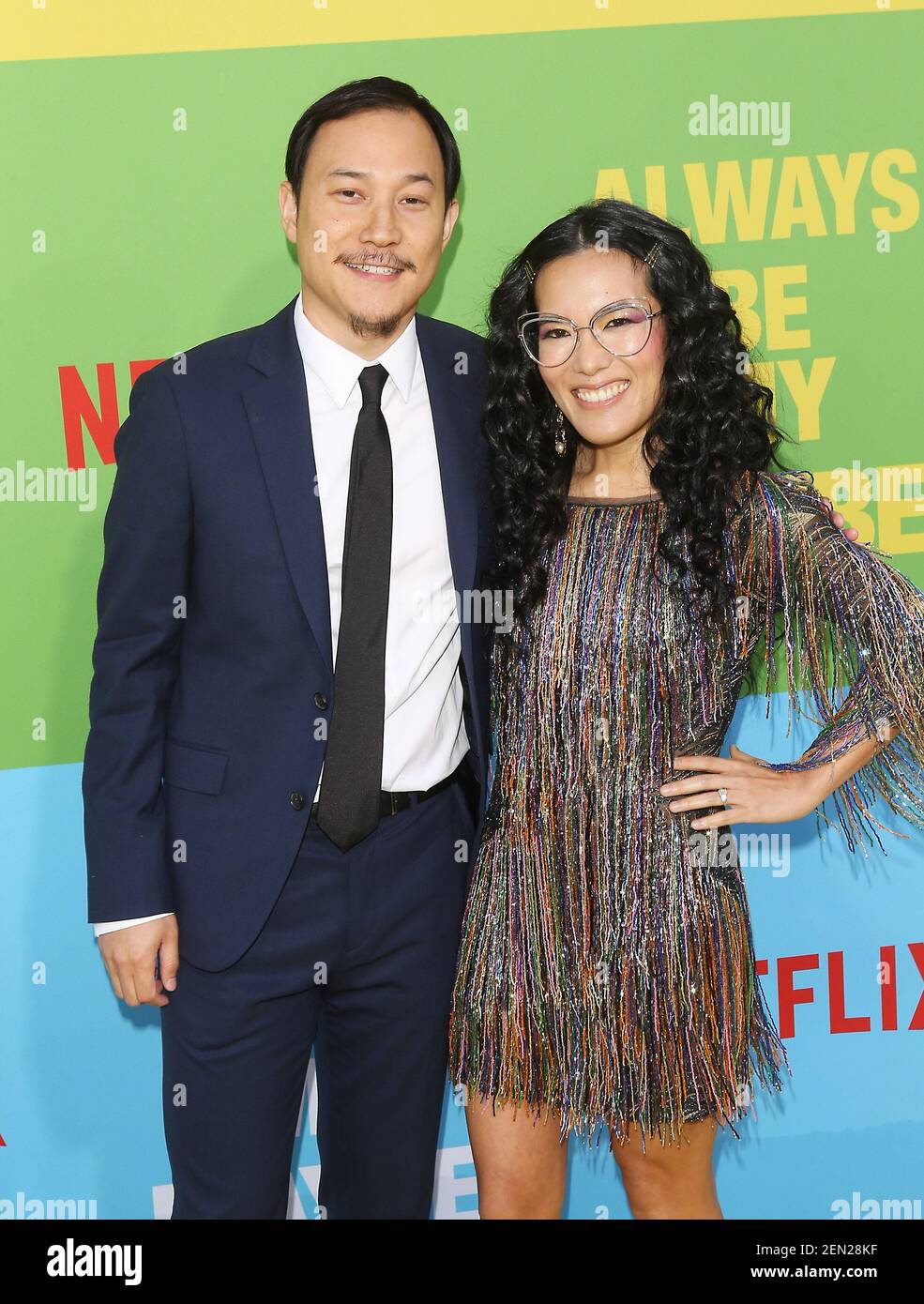 Justin Hakuta and Ali Wong arrive to the Los Angeles premiere of ...