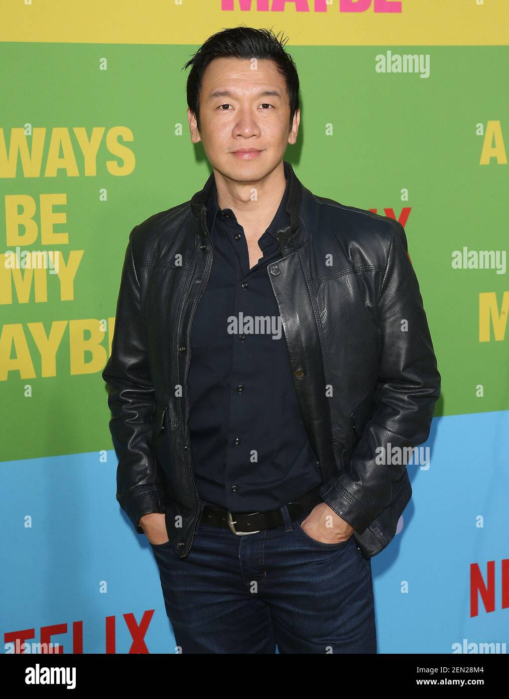 Chin Han arrives to the Los Angeles premiere of ÔAlways Be My MaybeÕ ...