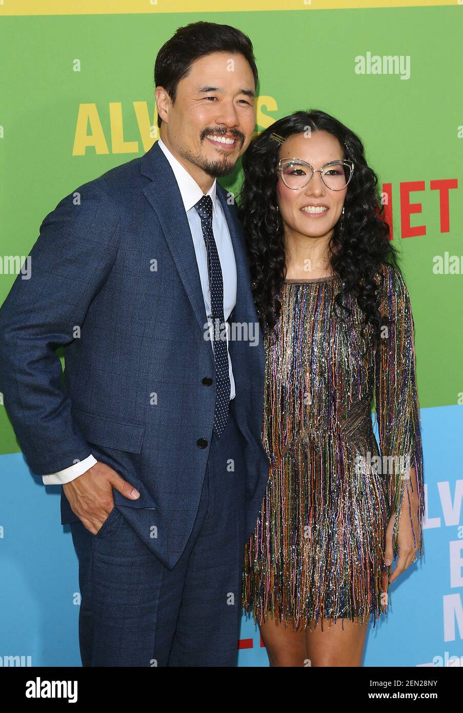 Randall Park and Ali Wong arrive to the Los Angeles premiere of ÔAlways ...