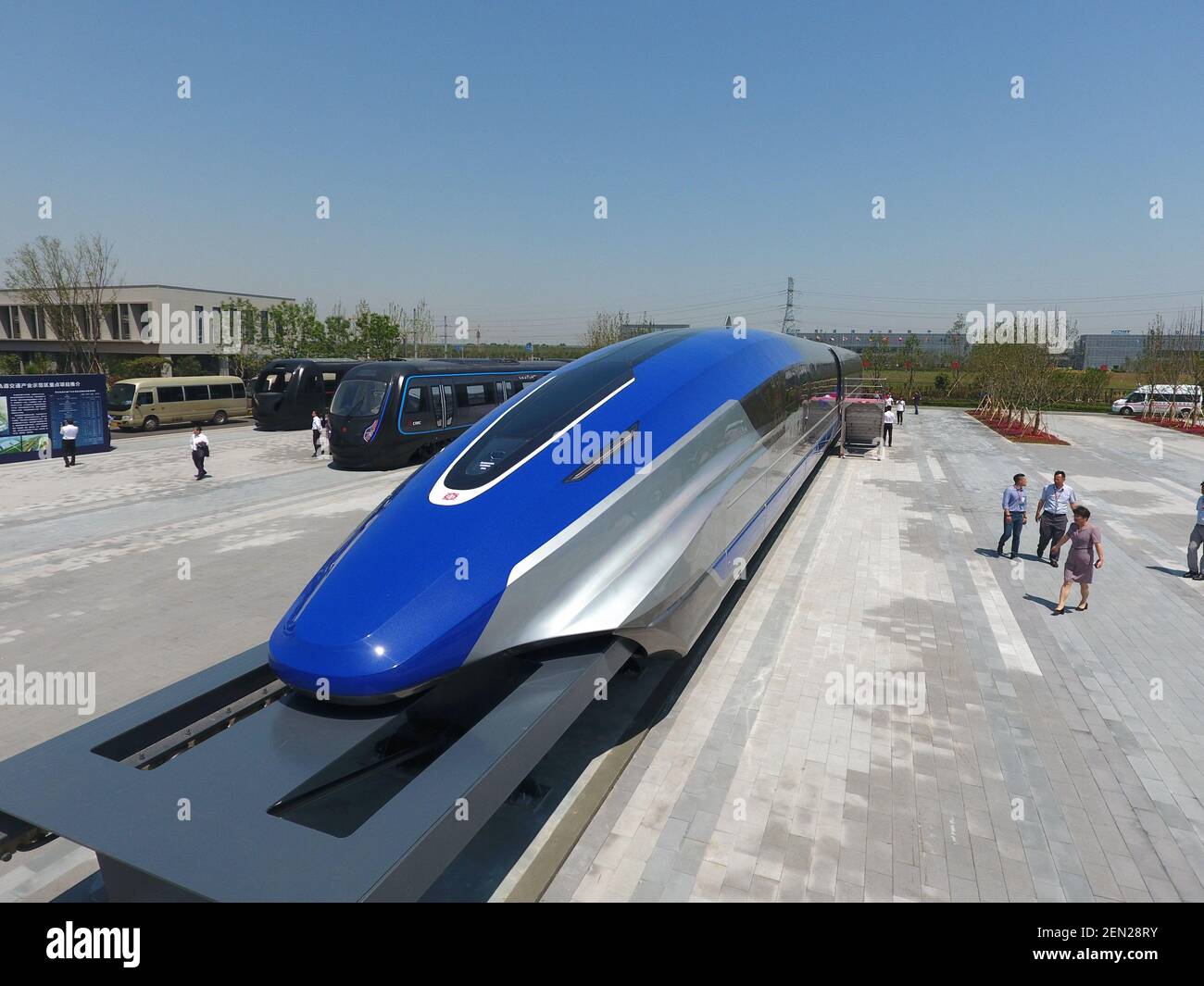 Train maglev crrc hi-res stock photography and images - Alamy
