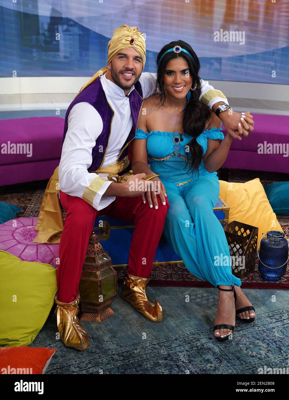 MIAMI, FL - MAY 23: Chef Yisus and Francisca Lachapel are seen on the ...