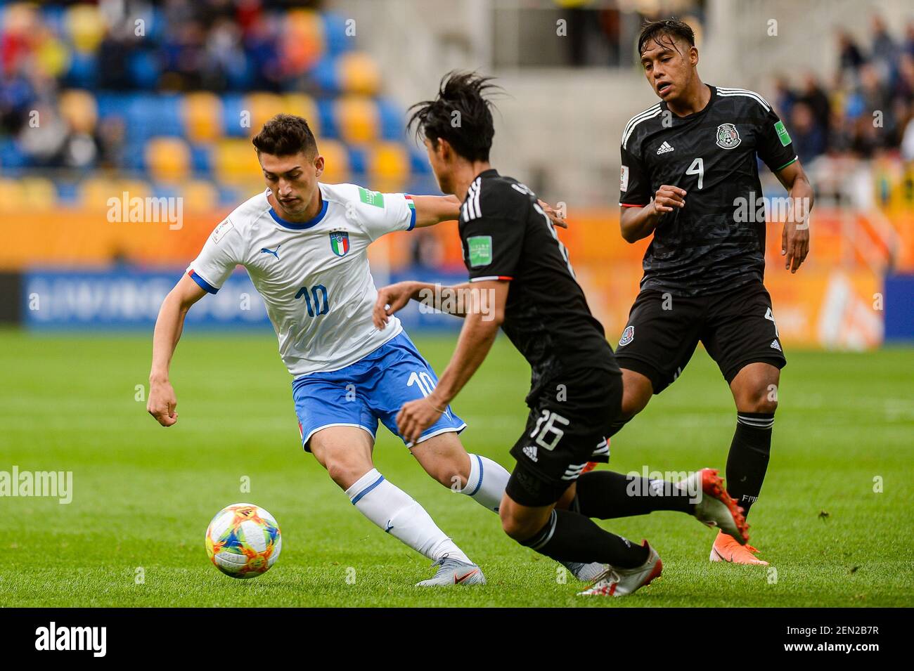 Christian Capone from Italy seen in action during the FIFA U-20 World ...