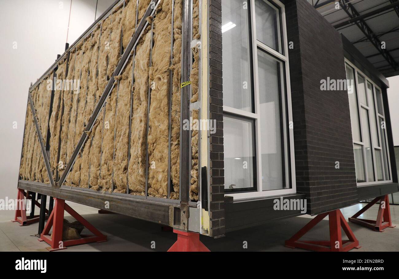 Skender's new finished module sample in their Chicago plant, which will ...
