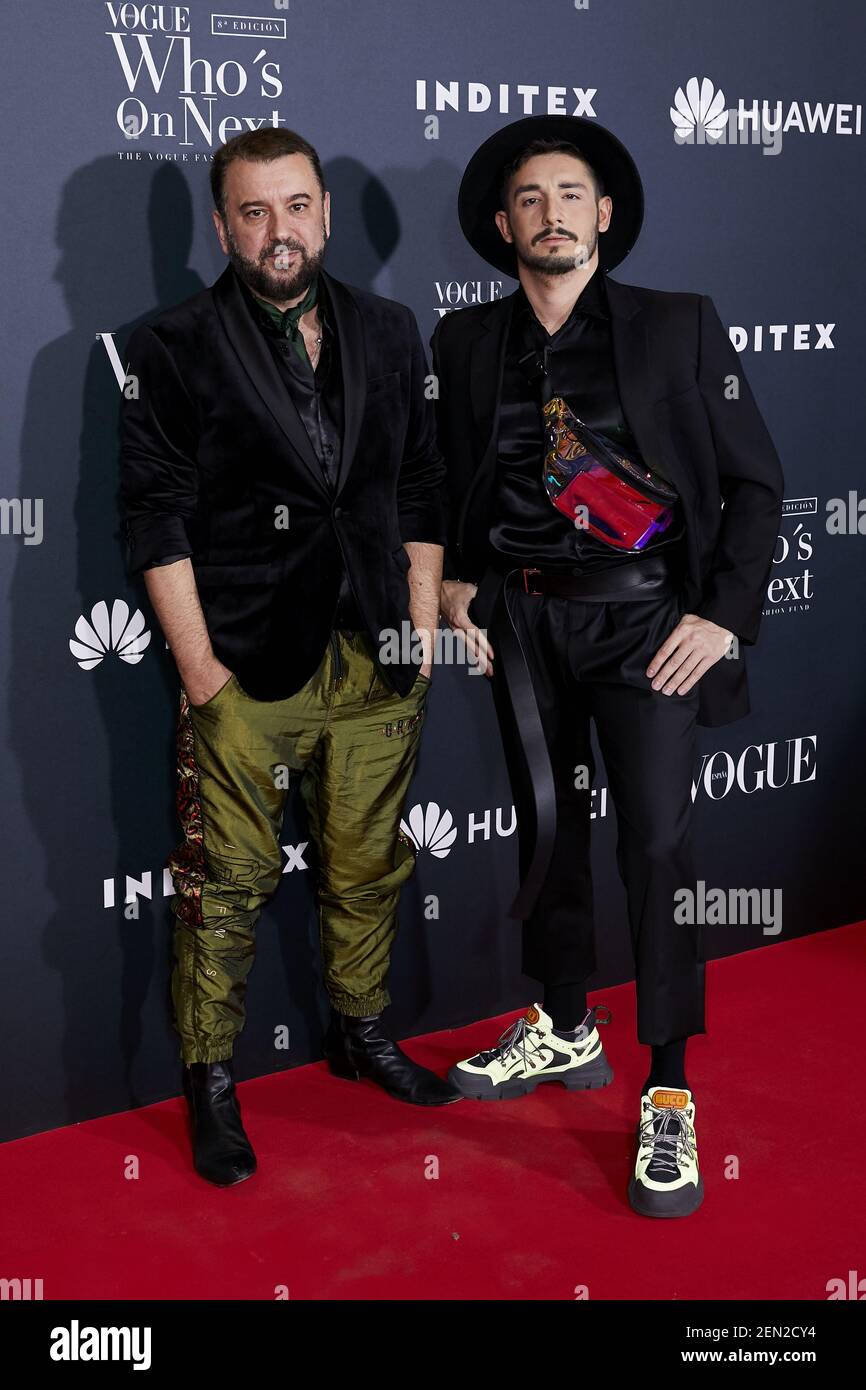 Felix Sabroso and Jau Fornes attends to 'Vogue Who's On Next' awards ...