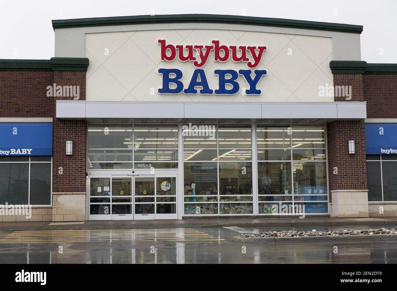 A logo sign outside of a Buy Buy Baby retail store location in Ottawa ...
