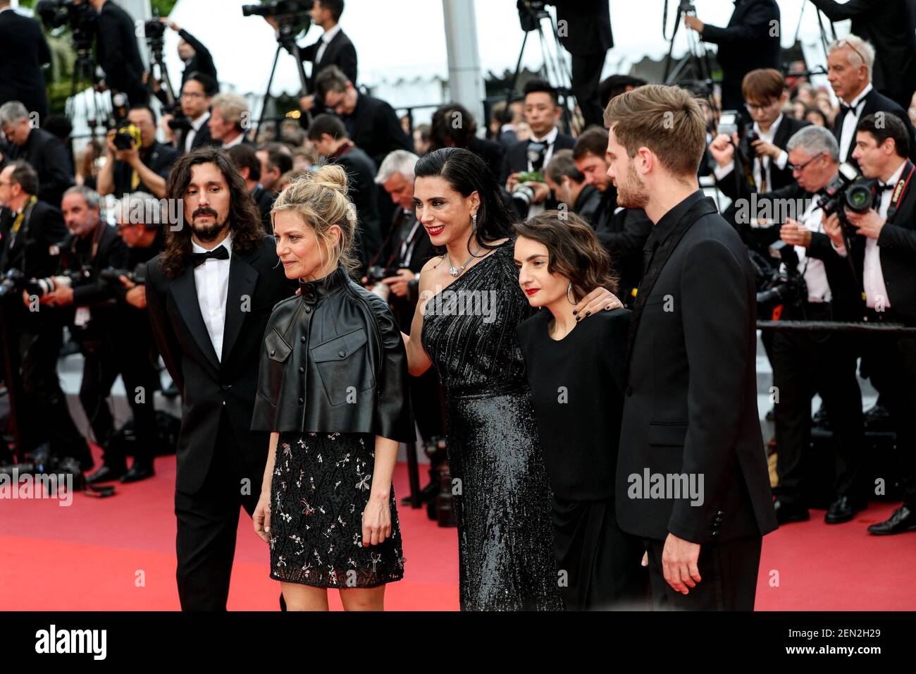 CANNES - MAY 24: Caméra d'or Jury arrives to the premiere of " SYBIL ...