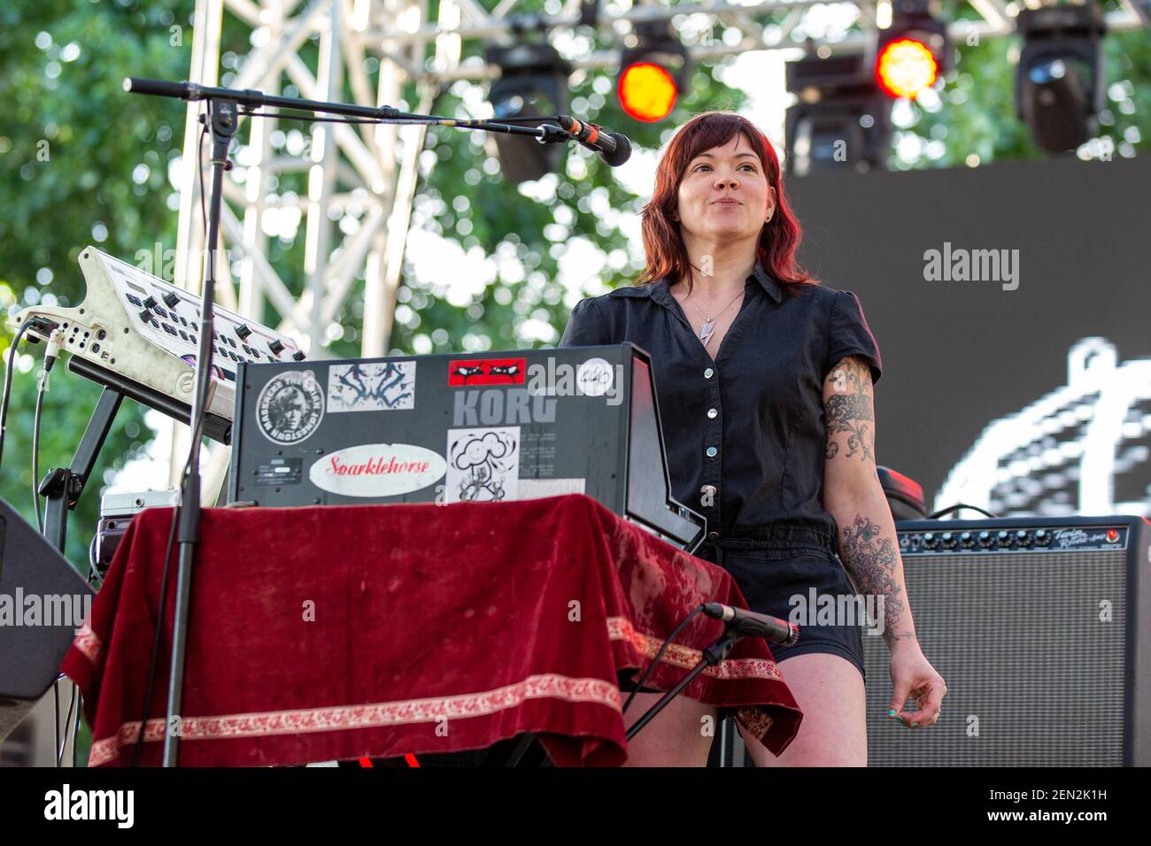 Courtney Taylor Taylor Of The Dandy Warhols During The Bottlerock Music