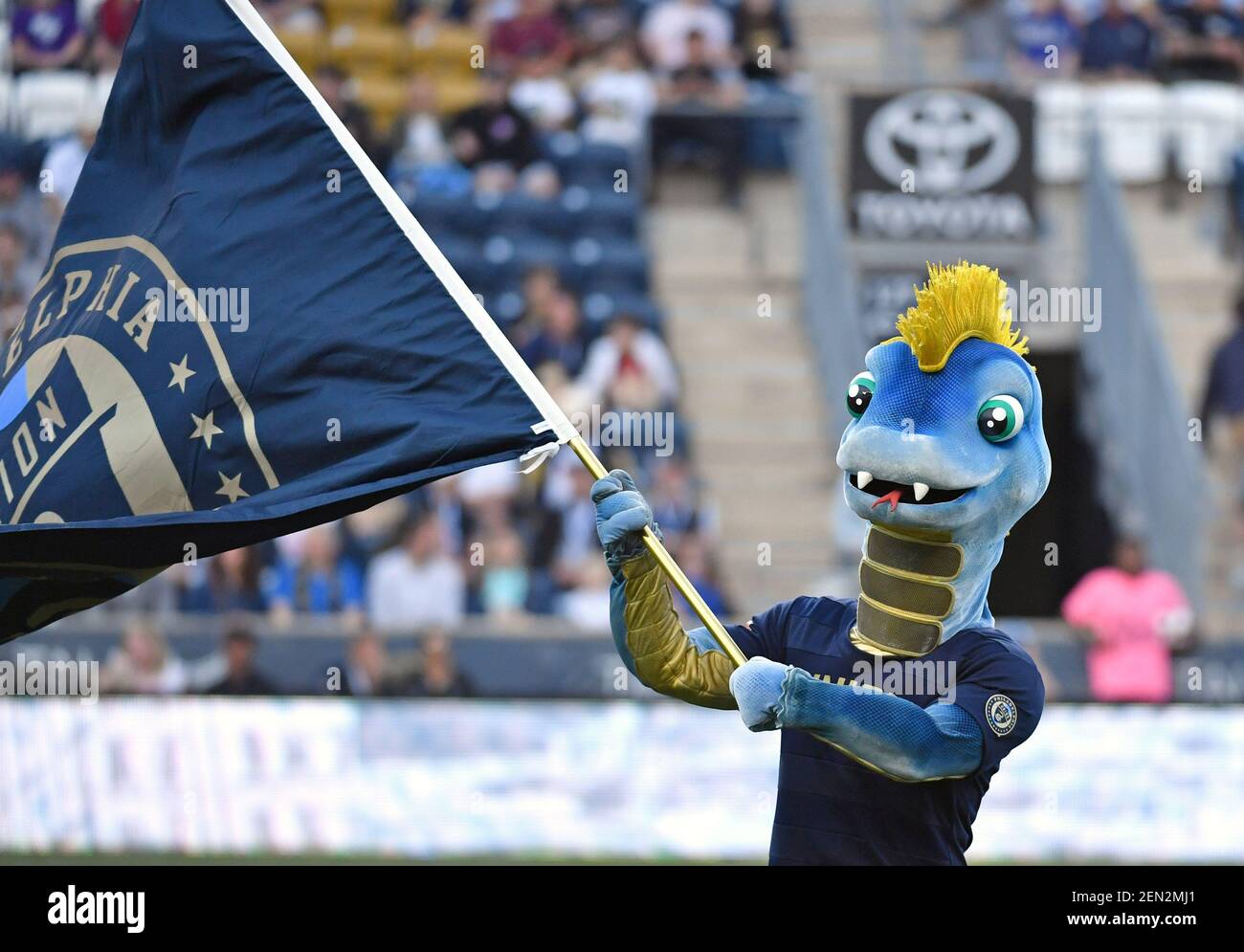 Philadelphia union mascot High Resolution Stock Photography and Images ...