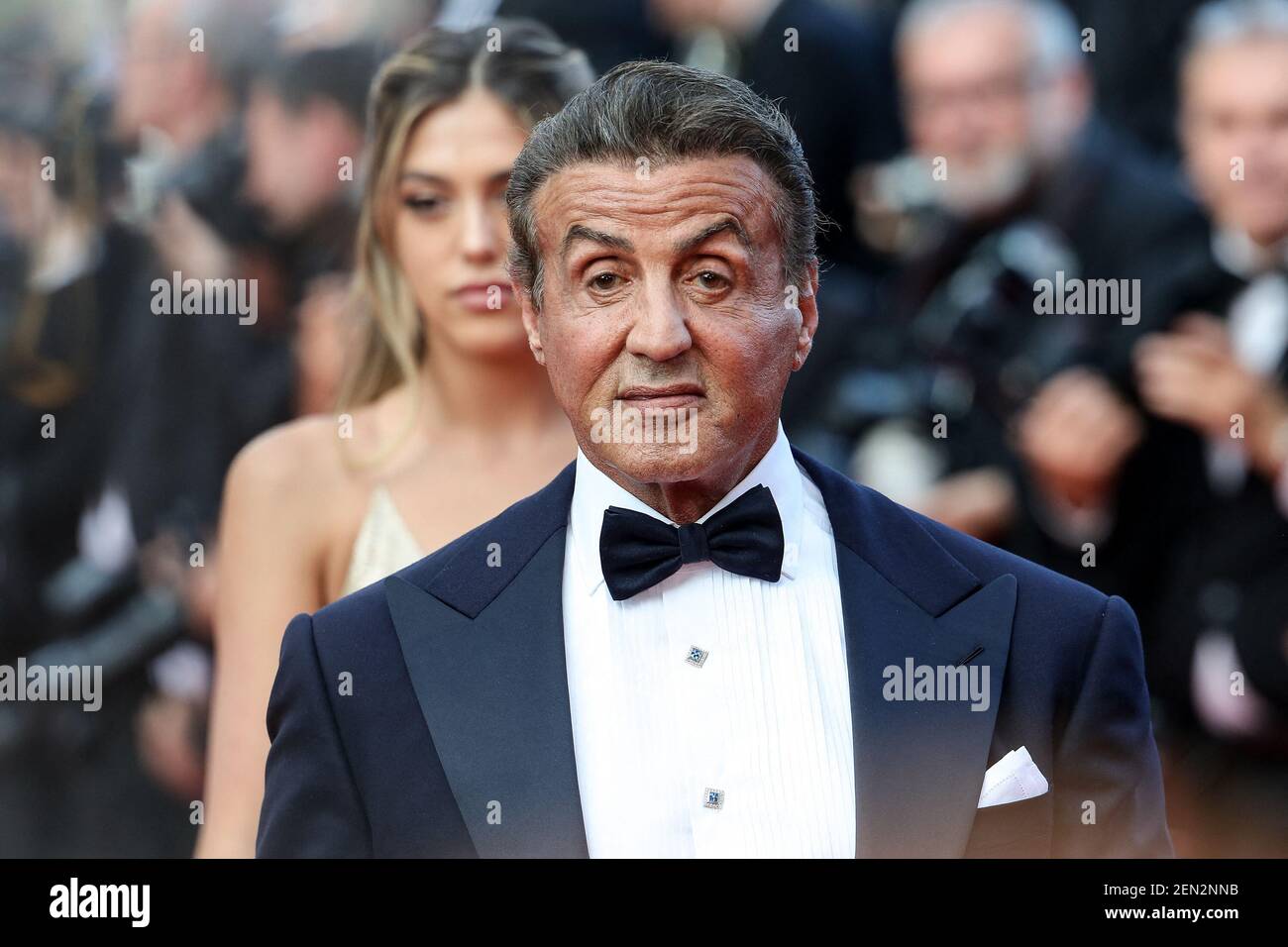 CANNES - MAY 25: Sylvester Stallone arrives to the premiere of " CE?RE ...