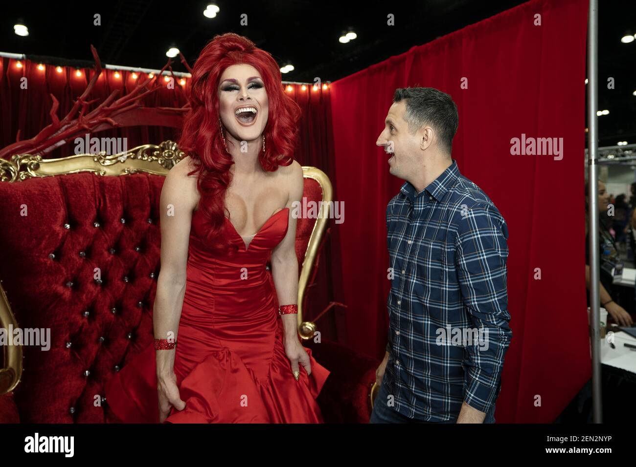 Drag queen Scarlet Envy of RuPaul‘s Drag Race season 11 at RuPaul's ...