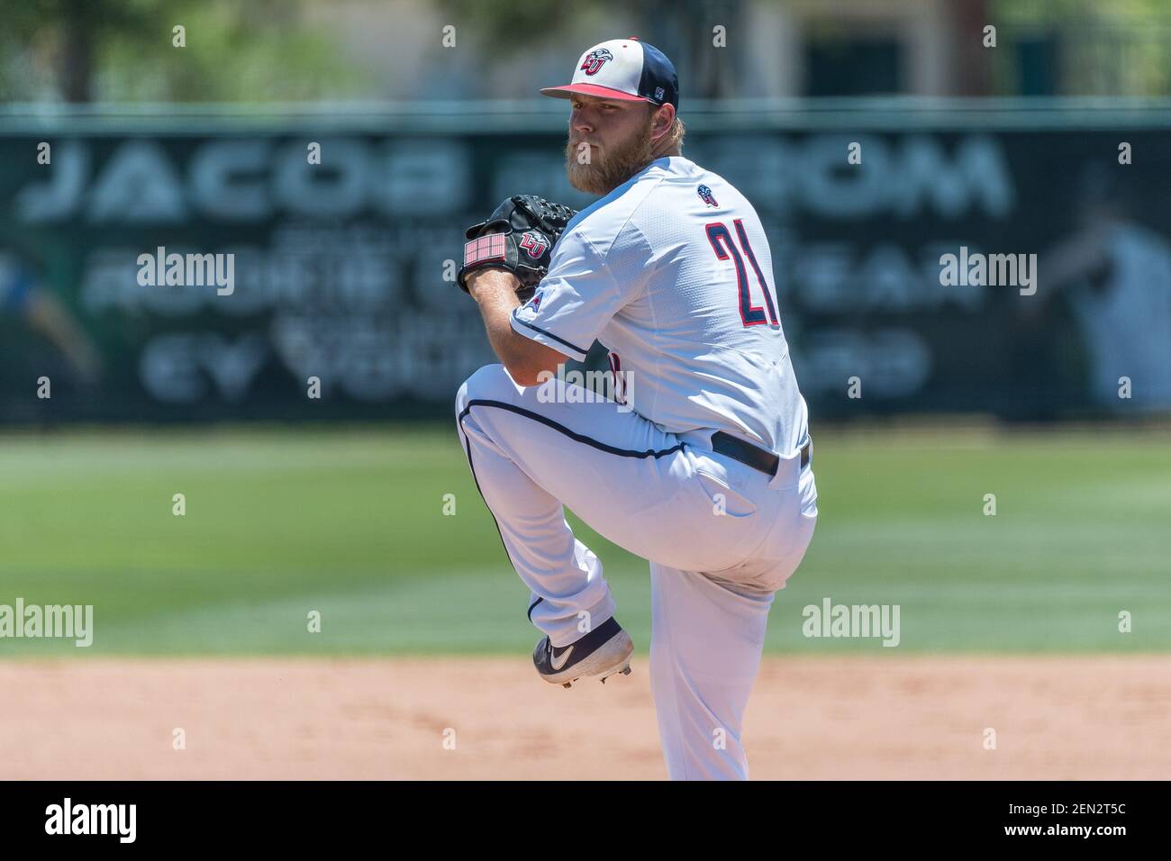 May 26, 2019 - DeLand, FL, U.S: Liberty starting pitcher Andrew ...